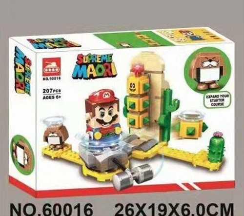 Конструктор super mario 60016 (207 дет)