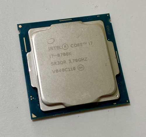 Процессор intel core i7 8700k Lga 1151 v2