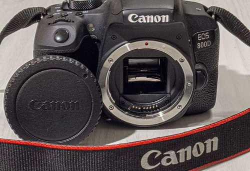 Зеркальный фотоаппарат Canon EOS 800d