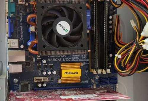 Комплект AMD 6000X2/2/cooler/350W/160HDD