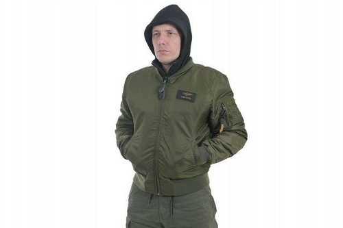 Куртки демисезонные нейлоновые, dark green