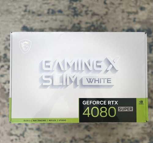 Msi RTX 4080 Super Gaming X Slim White Новые