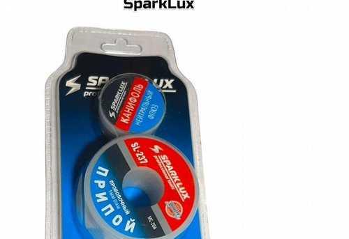 Набор для пайки припой + канифоль SparkLux