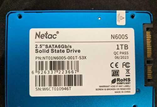 SSD 1 тб Netac SATA 2,5"
