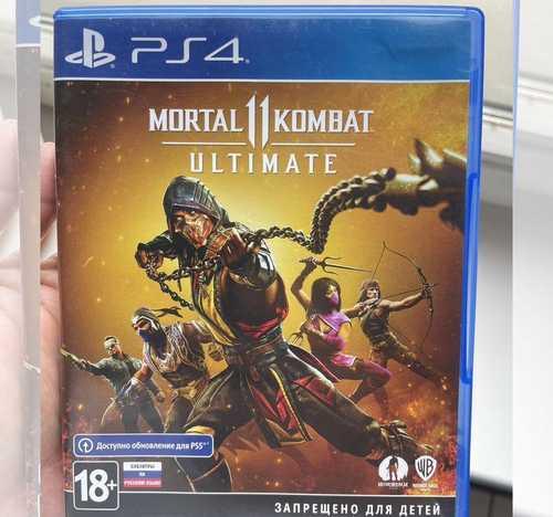 Mortal kombat 11 ps4 диск