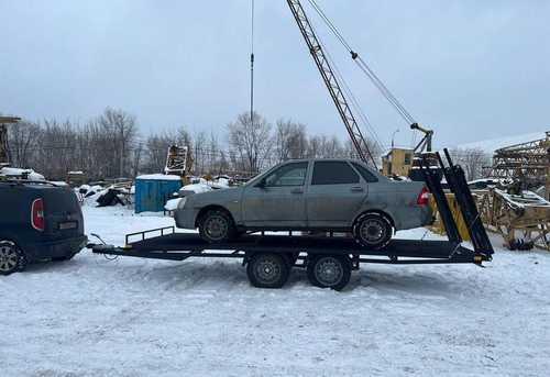 Прицеп для перевозки легкового авто, техники