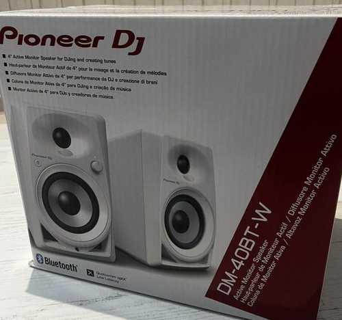 Студийные мониторы pioneer DM-40BT-W