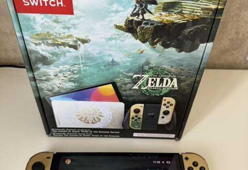Nintendo switch oled zelda edition прошитая