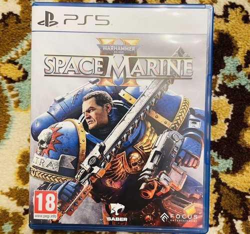 Warhammer 40.000 space marine 2 ps5 диск