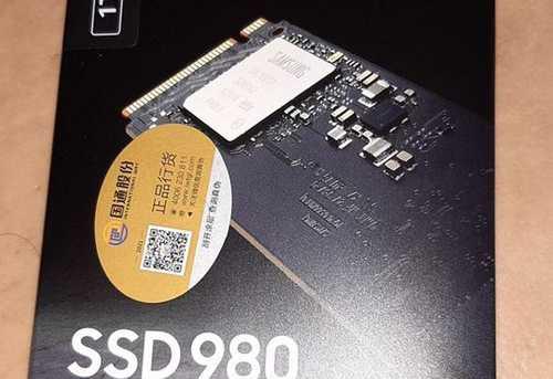 Samsung 980 Новый ssd м2 1тб (не вскрывался)