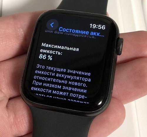 Apple Watch SE 44 mm 86%, Полный Комплект