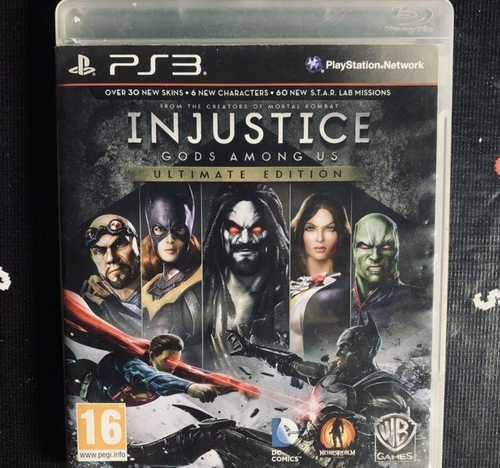 Injustice gods among us ultimate edition ps3