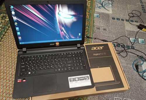 Ноутбук Acer, A4 7210, озу 8gb, 500gb, Radeon R3
