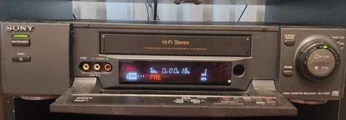 Видеомагнитофон sony hi-fi stereo slv-x821