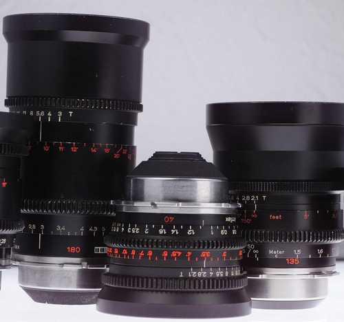 Arri Carl Zeiss Standard Prime 28,40,50,100,135180