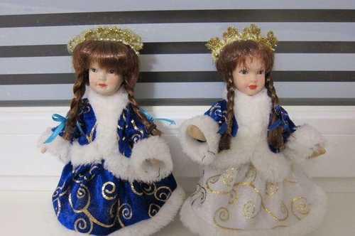 Куклы фарфоровые Снегурочки