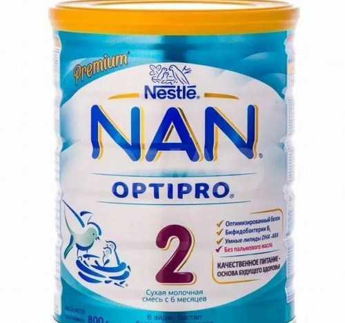 Nestle NAN 2 Optipro сухая молочная смесь