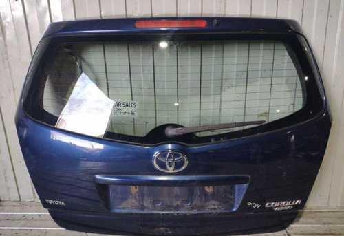 Крышка Дверь багажника задняя Toyota Corolla Verso