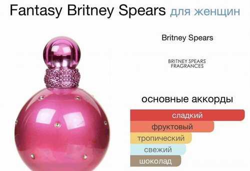 Britney spears fantasy разливная парфюмерия