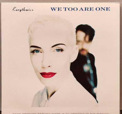 Eurythmics – We Too Are One (винил, LP), 1989