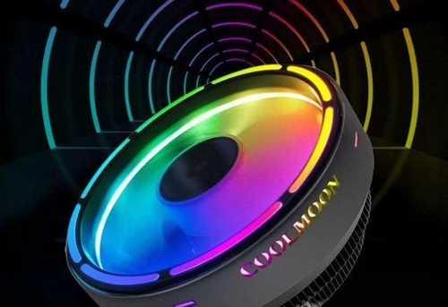 Кулер для процессора Coolmoon Glory II RGB 120мм