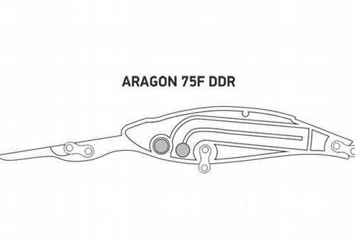 Воблер LureMax aragon 75F DDR-039 11г плавающий