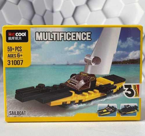 Конструктор DeCool Multificence Sailboat 3в1