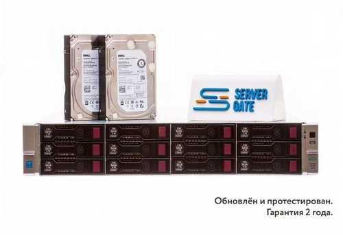 Сервер HP DL380 Gen9 12LFF P840 2xE5-2640v3 64GB
