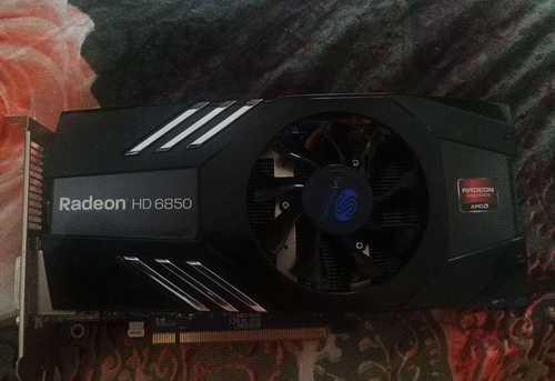 Видеокарта AMD Radeon hd6850 2Gb