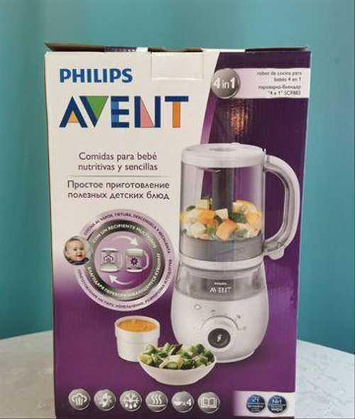 Philips avent блендер пароварка 4 в 1