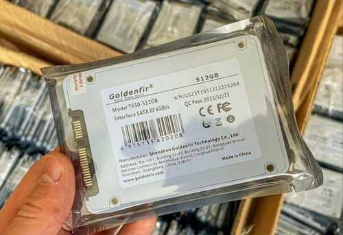 SSD Goldenfir 512 gb с установленной Windows