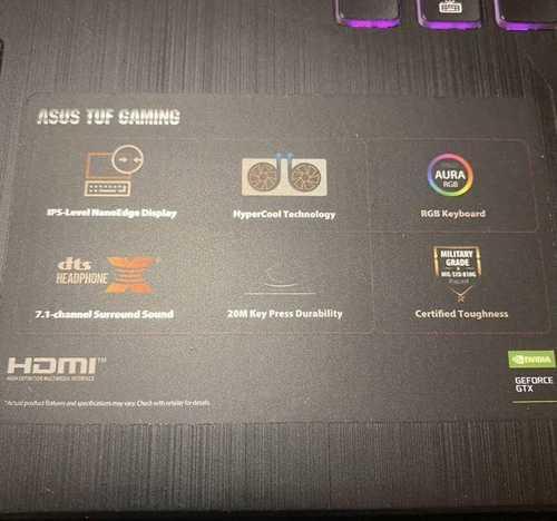 Asus tuf gaming fx505dy