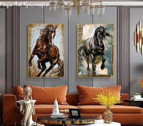 Картина из коллекции "Благородство лошади" Крснрск