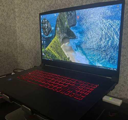 Игровой ноутбук msi katana gf76 17.3