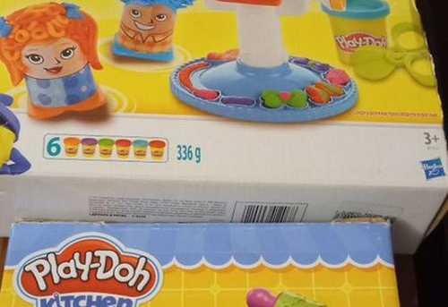 Игрушки Play-Doh 3 набора только формы