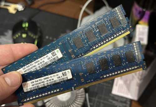 Оперативная память DDR3 2x2GB (4GB)