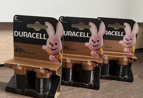 Батарейки duracell C(LR14)