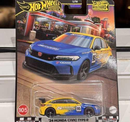 Hot wheels premium boulevard honda