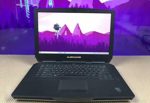 Игровой ноутбук Dell alienware i7/16gb/256Gb