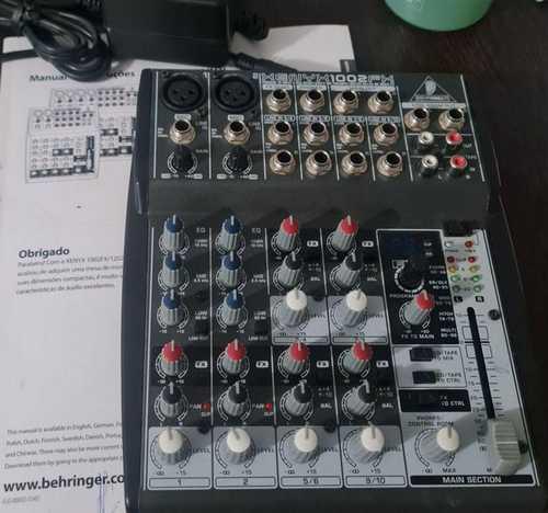 Микшерный пульт behringer xenyx 1002fx