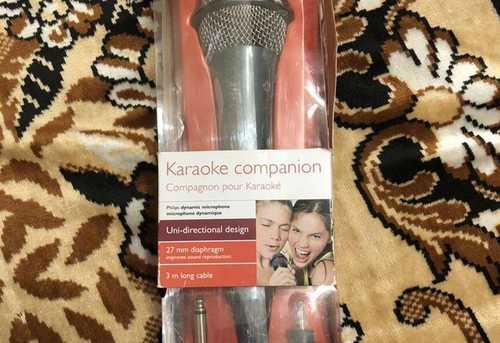 Микрофон для караоке philips SBC MD 150