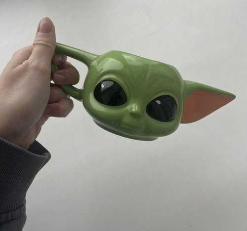 Кружка Baby Yoda Йода Грогу