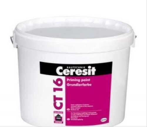 Грунтующая краска Ceresit CT 16 (5,10 л.)