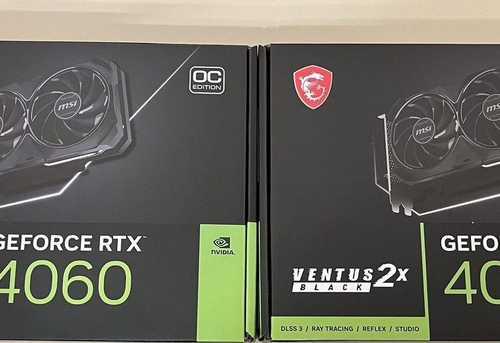 Видеокарта MSI RTX4060 ventus 2X OC edition