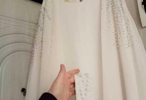 Свадебное платье 44 новое длинные