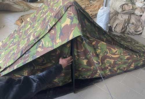 Палатка туристическая кмф ткань х/б с пропиткой