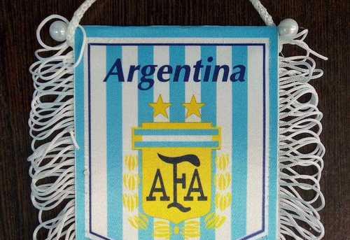 Для футбола Аргентина вымпел футбольный Магазин