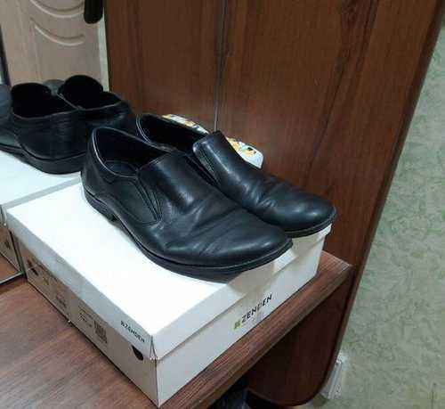 Кожаные туфли мужские 40 размер