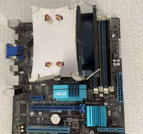 Связка fx 6300   asus m5a78L-M Plus   12gb