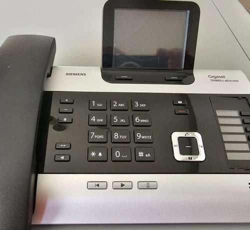 Проводной стационарный телефон Gigaset DX800A